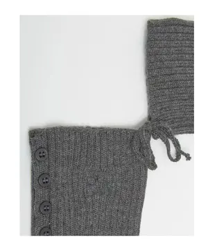 Paloma Wool Buttoned Ribbed Knit Leg Warmers
