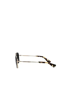 Burberry Geometric Frame Sunglasses