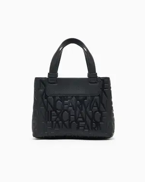 Armani Exchange Logo-charm Tote Bag