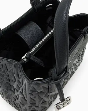 Armani Exchange Logo-charm Tote Bag