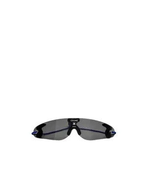 Celine Runner Sunglasses In Injected Nylon - Black