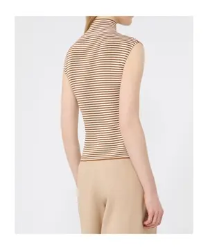Max Mara High-neck Sleeveless Knitwear
