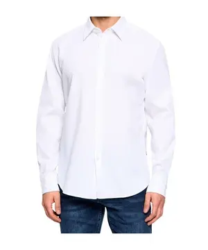 Hugo Boss Long-sleeved Shirt - White