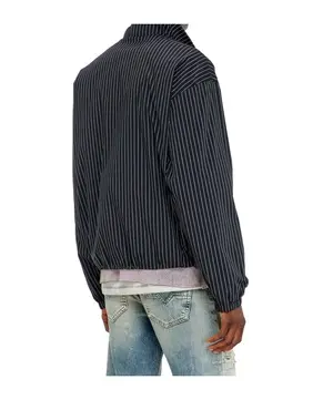 DIESEL® Pinstripe Embroidered Jacket