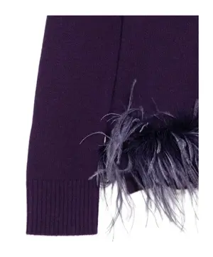 P.a.r.o.s.h Long-sleeved Knitted Cardigan