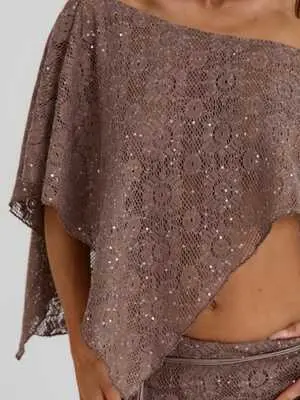 OUTCAST Reece Longline Top Taupe