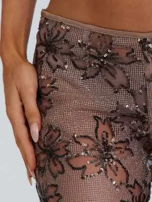 OUTCAST Jocelynn Sequin Straight Leg Pants