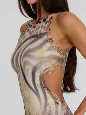 OUTCAST Kelli Mini Dress In Caliope
