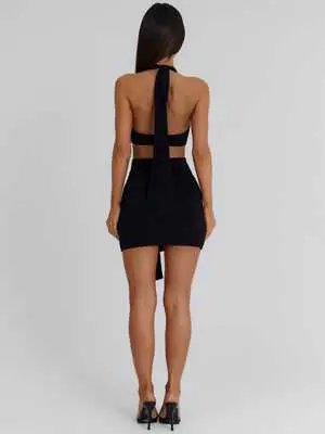 OUTCAST Marci Mini Dress - Black