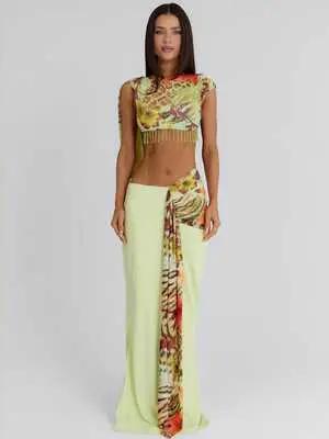 OUTCAST Briana Maxi Dress Tigerlily