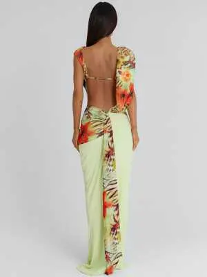 OUTCAST Briana Maxi Dress Tigerlily