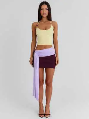 OUTCAST Kenley Mini Dress And Purple
