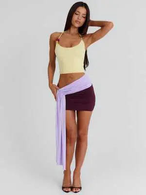 OUTCAST Kenley Mini Dress And Purple