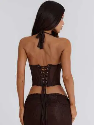 OUTCAST Debbie Top Chocolate