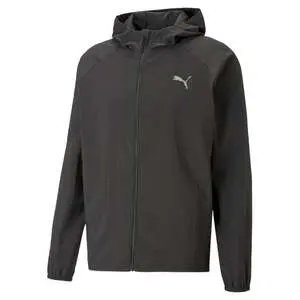 PUMA Run Favourite Hooded Jacket - Grey/white