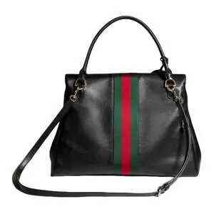 Gucci Horsebit 1955 Top Handle Bag - Black