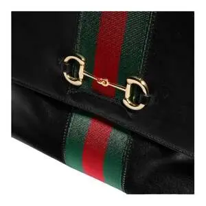 Gucci Horsebit 1955 Top Handle Bag - Black
