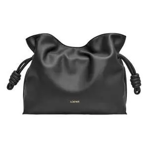 Loewe Medium Flamenco Clutch - Black