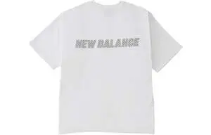 NEW BALANCE Met24 Reflection Nb Logo T-shirt Asia Sizing - White