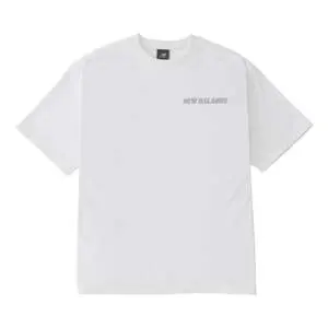 NEW BALANCE Met24 Reflection Nb Logo T-shirt Asia Sizing - White