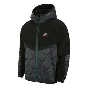 Nike Heritage Hooded Jacket - Black