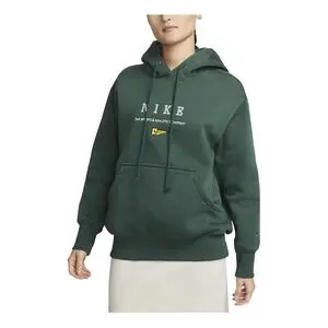Nike Fleece Pullover Hoodie - Green