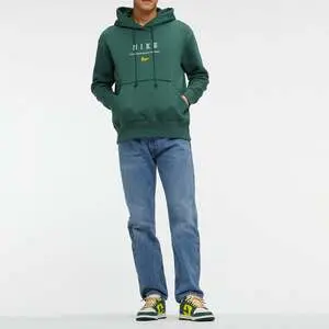 Nike Fleece Pullover Hoodie - Green
