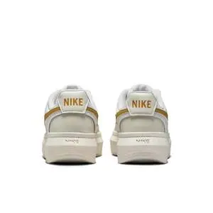 Nike Court Vision Alta Platform Sneakers - White/brown