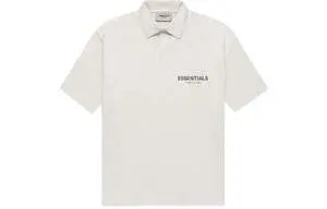 Fear Of God Fw21 Polo Shirt 'light Heather Oatmeal