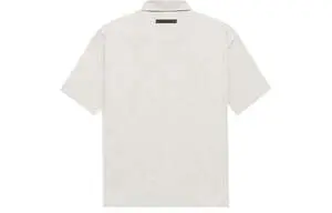 Fear Of God Fw21 Polo Shirt 'light Heather Oatmeal