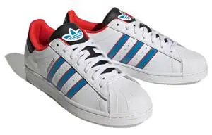 Adidas Originals Superstar 'white Blue Red