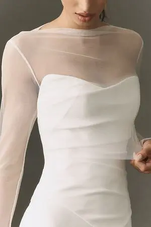 Jenny Yoo Esti Mesh Topper