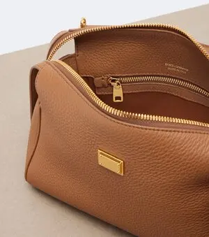 Dolce & Gabbana Vittoria Small Leather Top-handle Bag - Brown