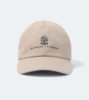 Brunello Cucinelli Cotton Baseball Cap - Beige
