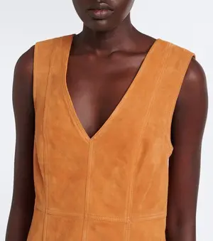 Ulla Johnson Sloane Suede Minidress