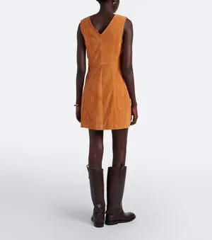 Ulla Johnson Sloane Suede Minidress