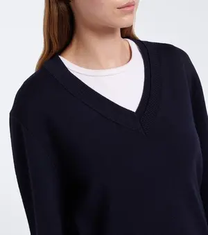 RÓHE Wool Sweater - Blue