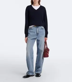 RÓHE Wool Sweater - Blue