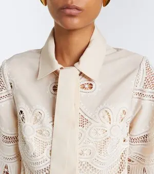 Elie Saab Embroidered Mini Dress