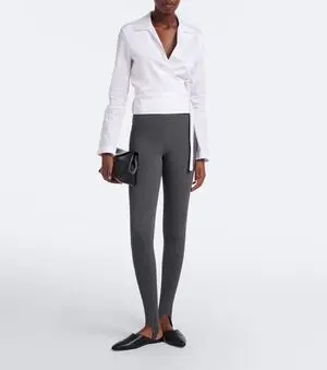 Tove Soreena Stirrup Leggings - Grey