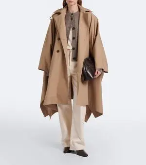RÓHE R�he Double-breasted Cotton Cape