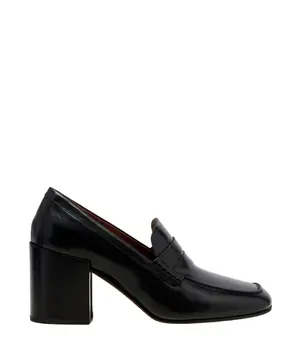 Dries Van Noten Leather Loafers - Black
