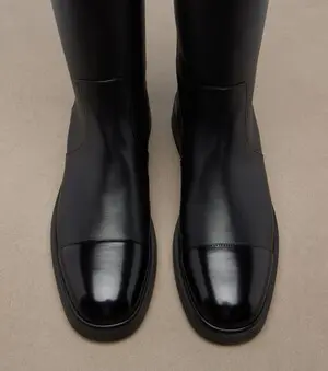Valentino Garavani Leather Knee-high Boots