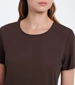 LESET Milo Cropped Cotton T-shirt