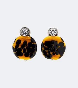 Dries Van Noten Embellished Drop Earrings - Multicoloured
