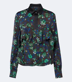 Sacai Floral Shirts For Women