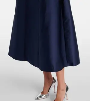 Roland Mouret Taffeta Midi Dress