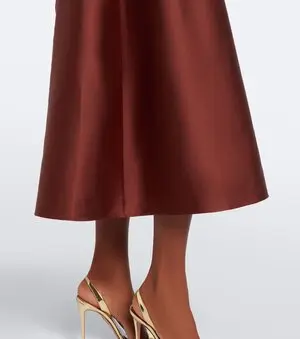 Roland Mouret Taffeta Midi Dress