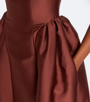 Roland Mouret Taffeta Midi Dress