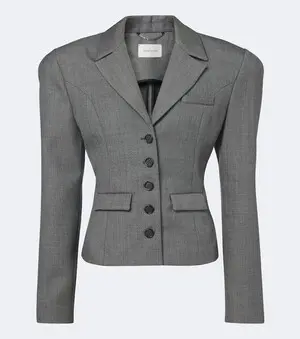 Magda Butrym Wool Jacket - Grey